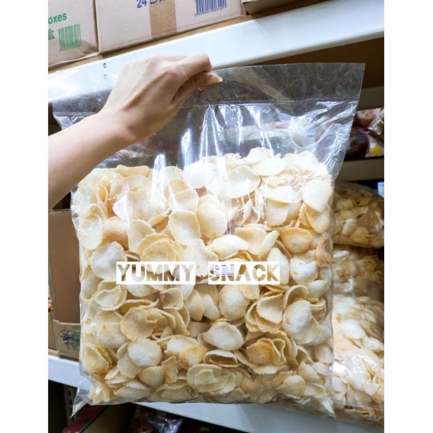 [200g - 700G] Keropok Sayur Putih / White Vegetable Crackers Original ...