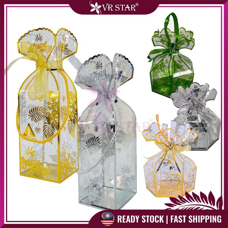 PVC Souvenir Box Wedding Doorgift 10pcs | Shopee Malaysia