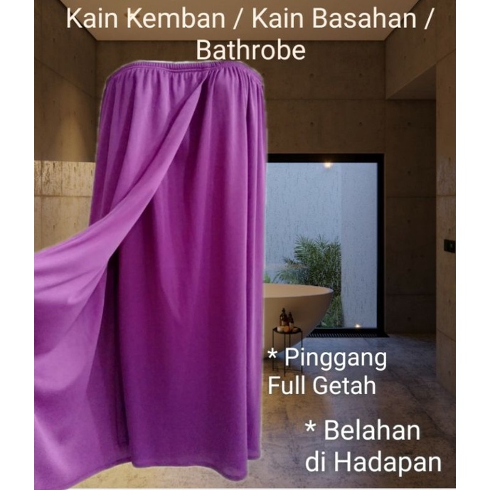 Kain Kemban / Kain Basahan / Bathrobe | Shopee Malaysia