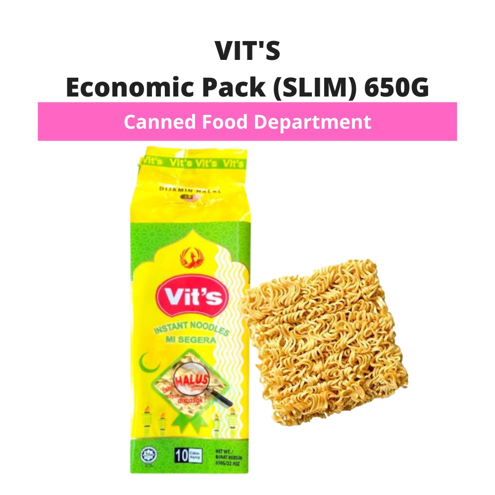 [CASHNK MINI MART] VIT'S Assorted Flavor Economic Pack Slim/Curry ...