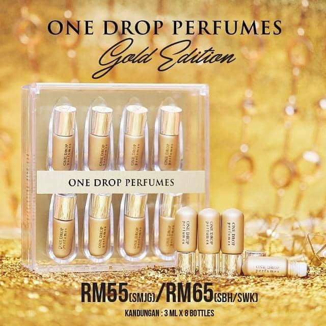 One Drop Perfumes GOLD EDITION [TERBARU] | Shopee Malaysia