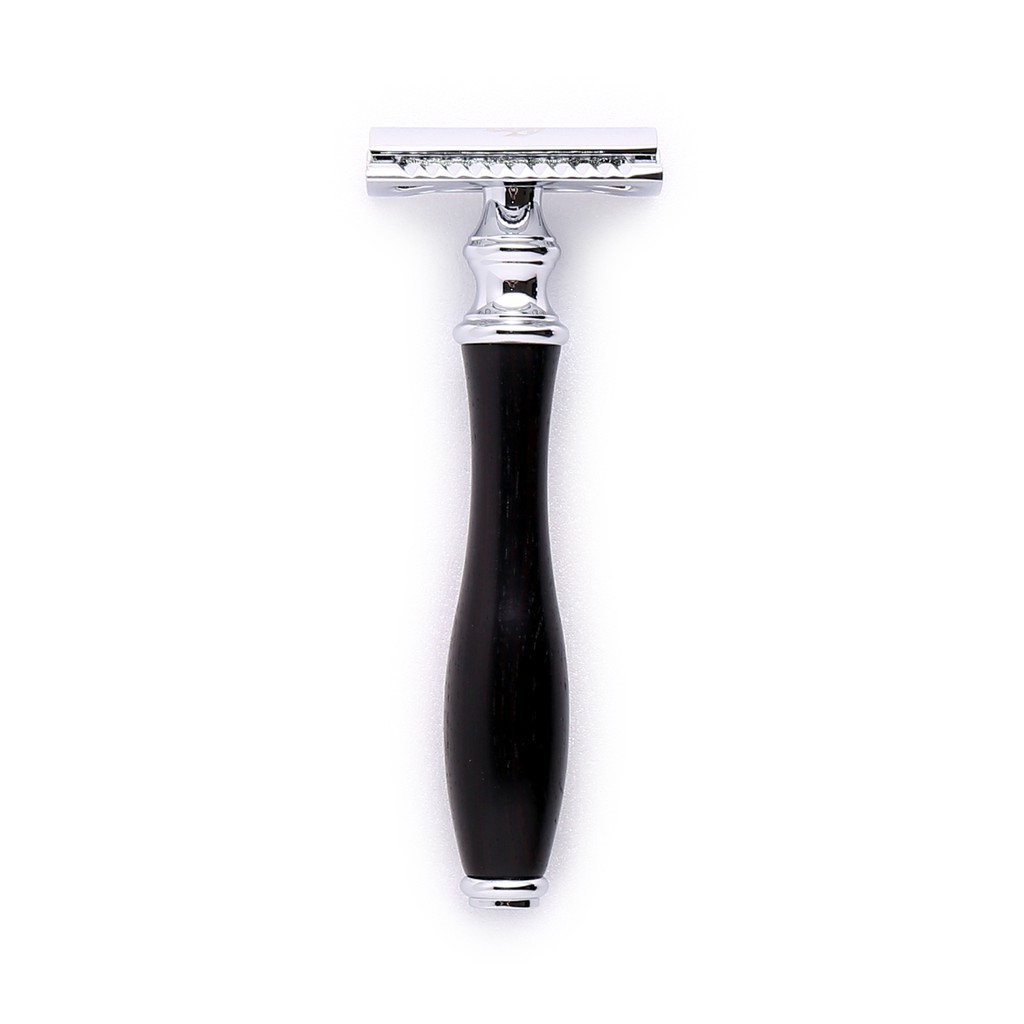 Grand Manner Ebony Double-Sided Safety Manual Razor (Traditional Retro ...