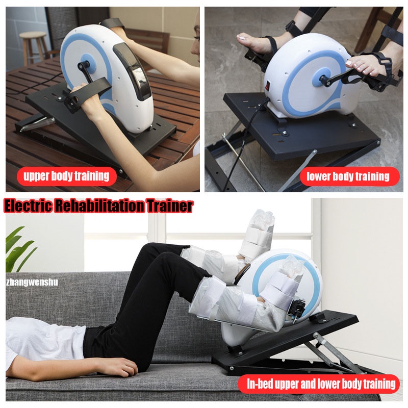 Electric Rehabilitation Equipment Elderly Exercise Training Bike ...