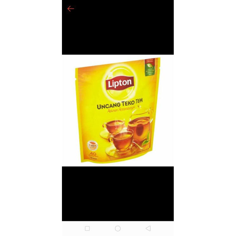 LIPTON Uncang Teko Teh 40S (Tea bags) | Shopee Malaysia