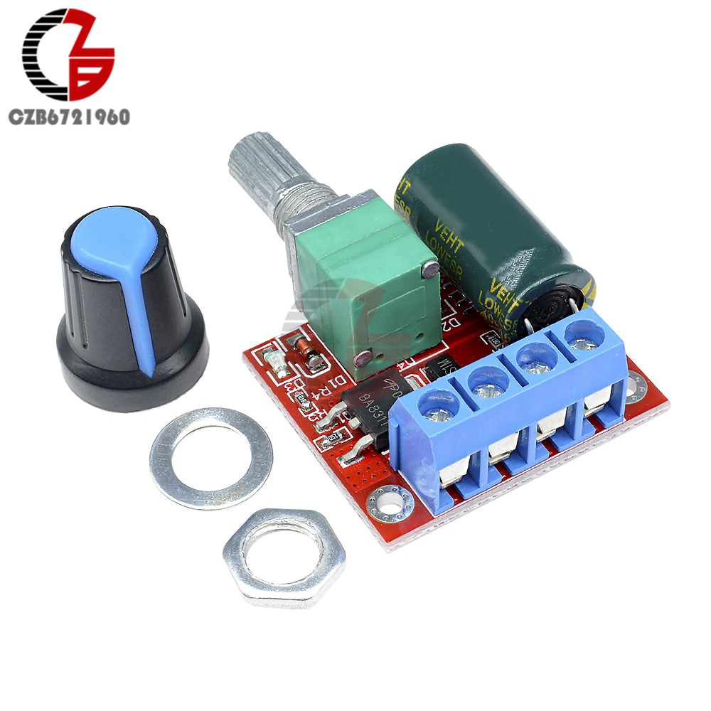 Preorder Mini 5A 90W Voltage Regulator PWM 12V DC Motor Speed ...