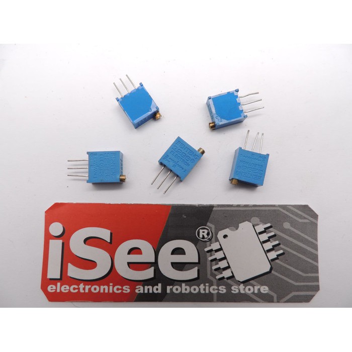 Vr 3296 5K kilo ohm multiturn variable resistor potentiometer | Shopee ...