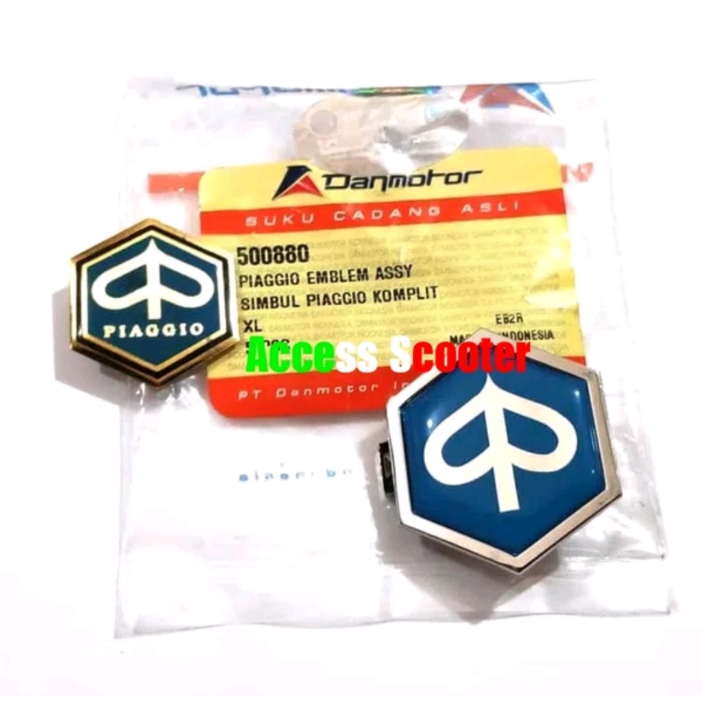 Emblem Emblem Symbol Cung Chung Piaggio Nose Vespa Excel ORI Danmotor ...