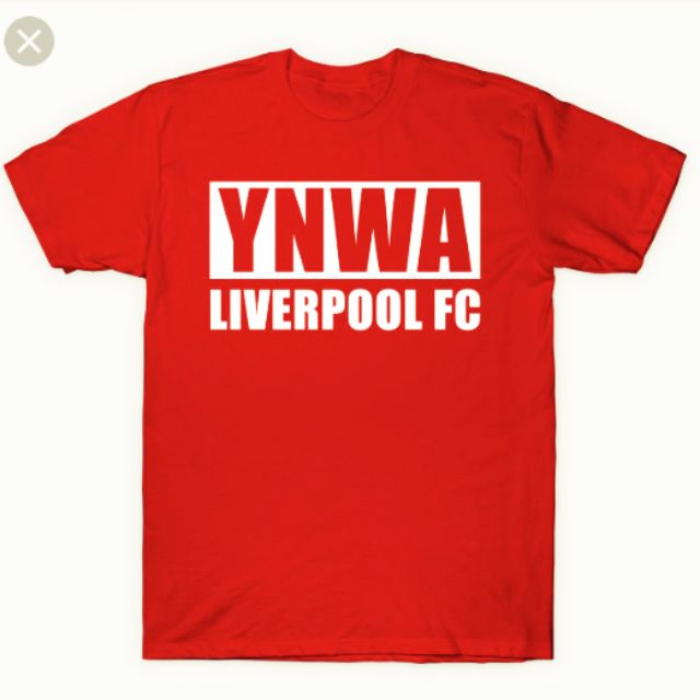 !!LIVERPOOL!! YNWA SHIRT Red Version 1 (You'ill Never Walk Alone ...