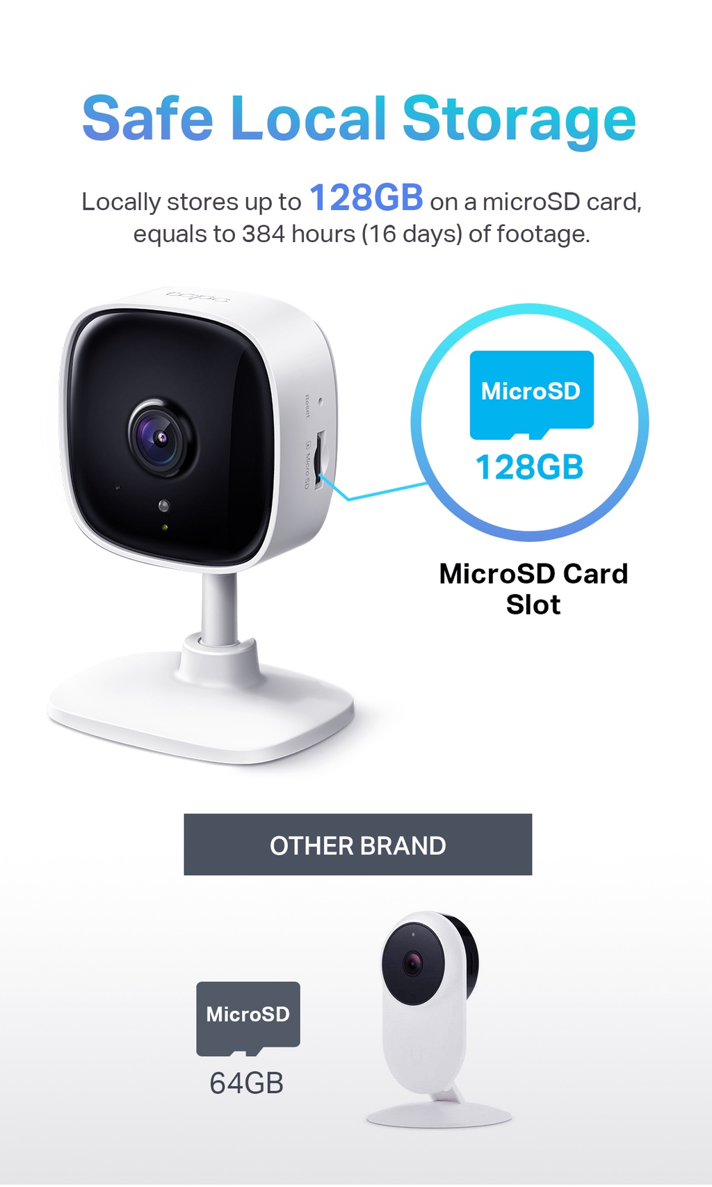TP-Link 1080P Full HD Indoor CCTV Tapo TC60 - WiFi & Wireless IP Camera ...