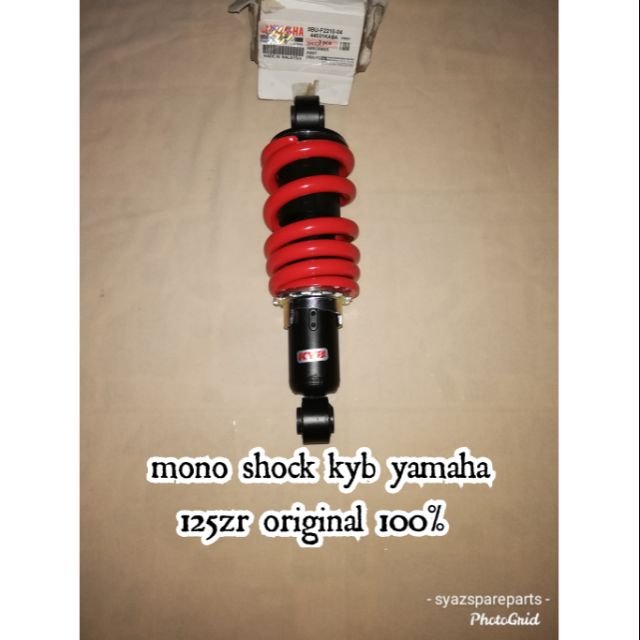 Mono shock KYB yamaha 125zr original 100% (Red color) | Shopee Malaysia