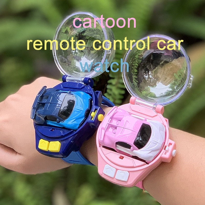 RC Racing Kids Mini Racing Car Remote Control Watches toy USB charge ...