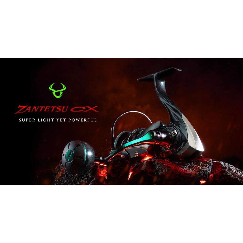 BULLZEN ZANTETSU CX FISHING REEL NEW MODEL 2022 CARBON BODY SUPER LIGHT ...