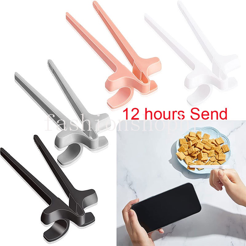 Ready Stock Finger Chopsticks Game Player Snack Chopstick Holder ...