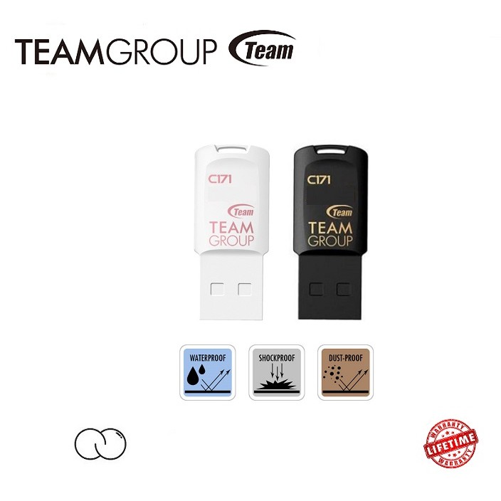 TEAMGROUP / TEAM C171 USB 2.0 FLASH PEN DRIVE / PENDRIVE / THUMB DRIVE ...