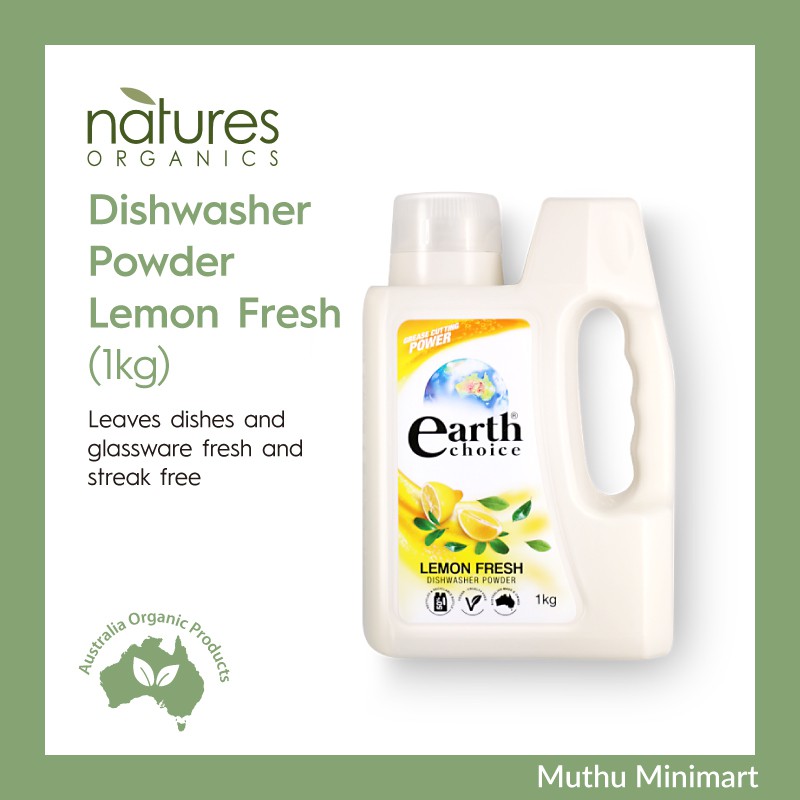 Earth Choice | Lemon Fresh Dishwashing Powder 1kg | Pencuci Pinggan ...
