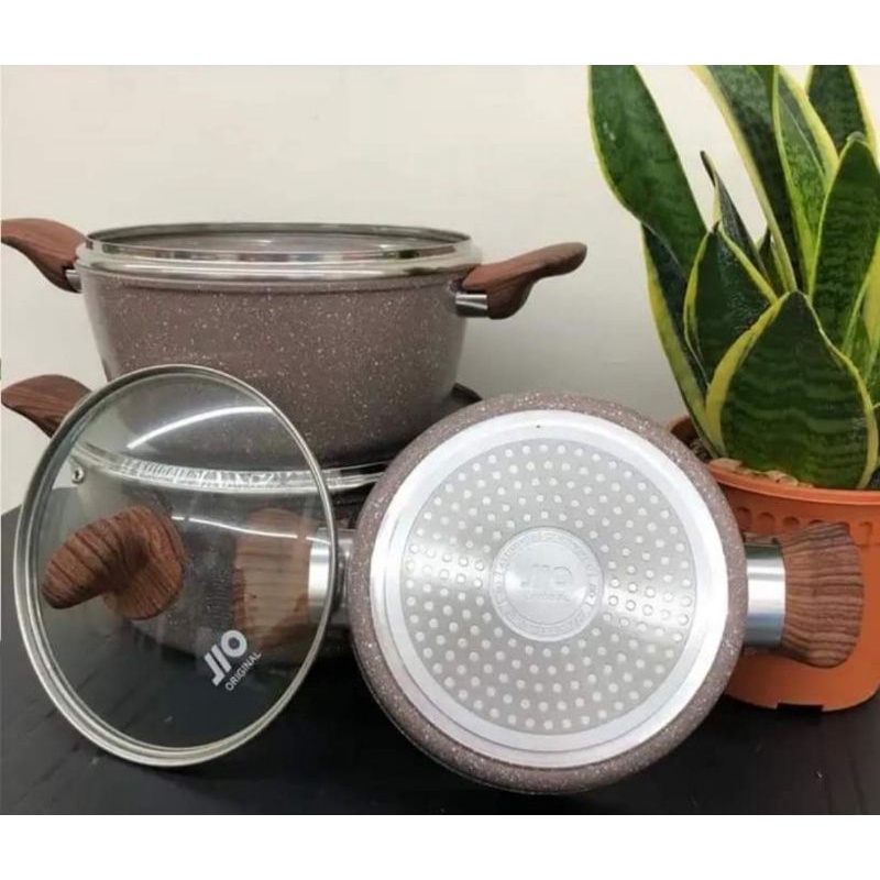 🔥100% GRAINITE STONE🔥READY STOCK🔥28CM JIO ORIGINAL Granite Aluminium ...