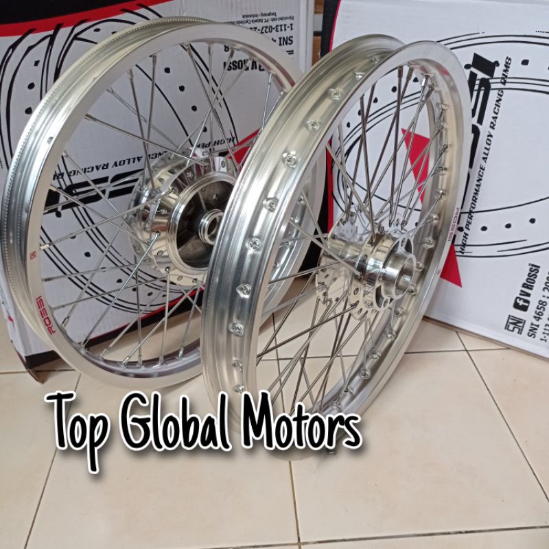 Pair of RX King Rims Ring 17/18 - Rossi RX King Rims Front and Rear ...