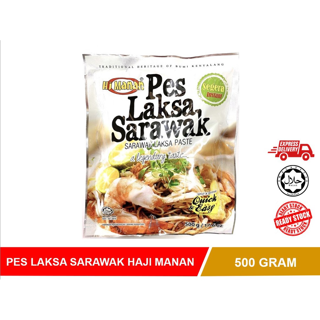 Pes Laksa Sarawak Haji Manan 500g | Shopee Malaysia