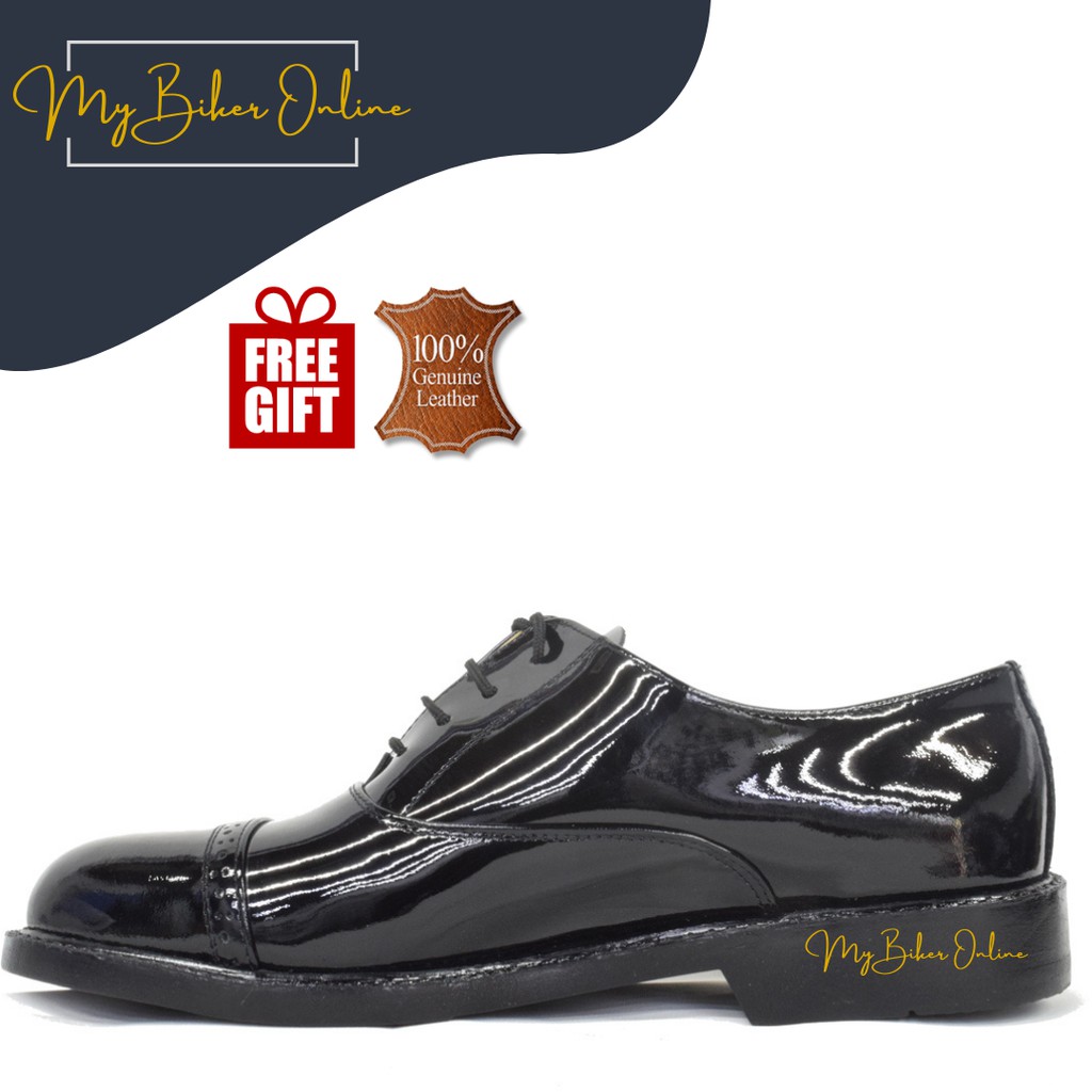 💯 Kulit Kasut Penguatkuasa 2B4 Kasut Kerja Potong | Kasut GD | Kasut ...