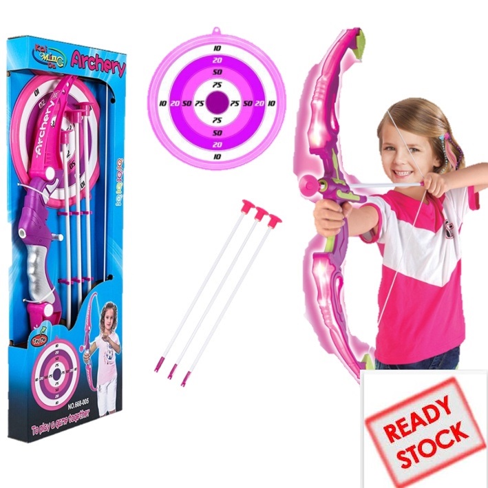 Kid Archery Bow Set Toy Arrow and Bow Set Toys (2705) | Shopee Malaysia