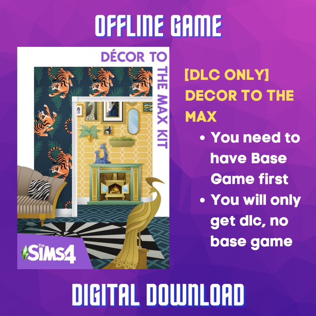 TS4 (THE SIMS 4) + ALL DLCS + LUXE DESERT KIT [LATEST DLC!!] | Shopee ...