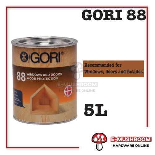 GORI 88 5L - Windows & Doors Wood Protector (Finish, 2nd & 3rd coat ...