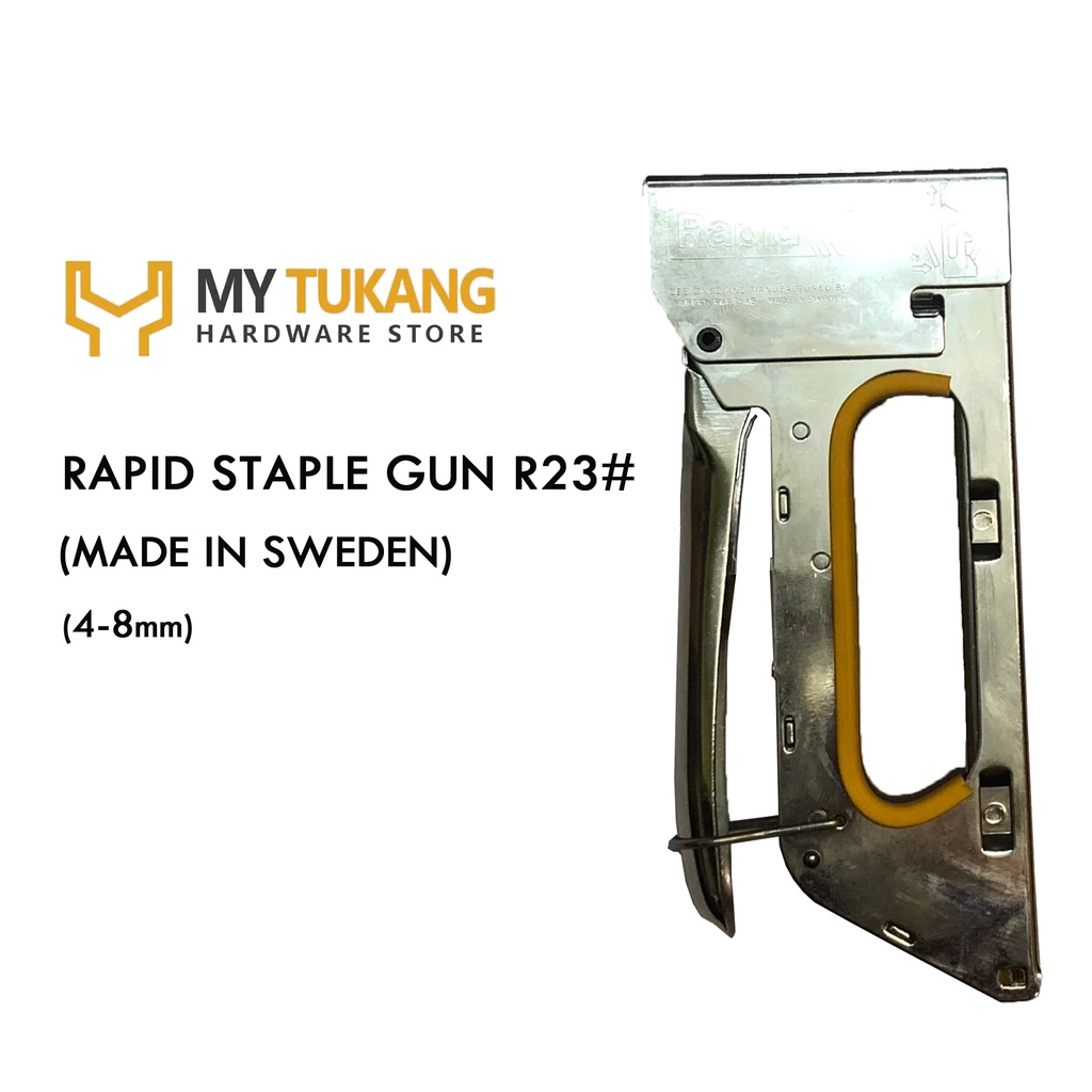 RAPID STAPLE GUN R23# (MADE IN SWEDEN) 4-8MM | Shopee Malaysia