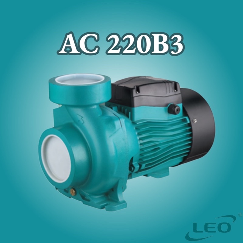 LEO PUMP AC220B3 ACM220B3 3HP 2.2KW 220V/415V 3" x 3" CENTRIFUGAL WATER PUMP PAM AIR FERTIGASI ...