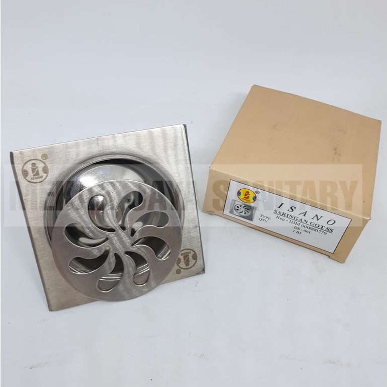 Floor Drain Isano / Stainless Steel Got Filter | Shopee Malaysia