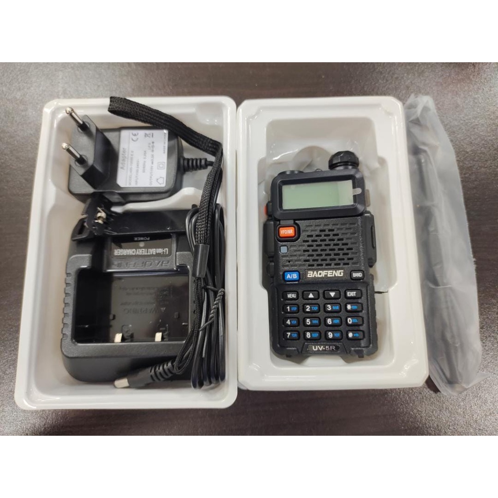BAOFENG UV5R Dual Band Walkie Talkie *Box Dented* | Shopee Malaysia