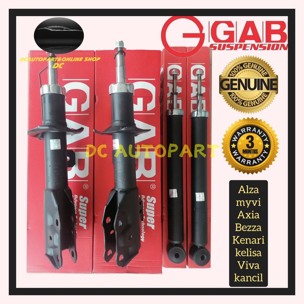 ORIGINAL GAB SUPER PERODUA AXIA BEZZA KANCIL KENARI KELISA MYVI D20N ...