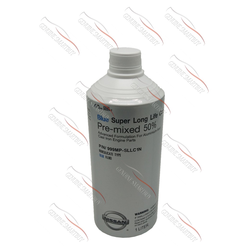100% Original Nissan Super Long Life Coolant -Blue (1L)(N999MP-SLLC1-N ...