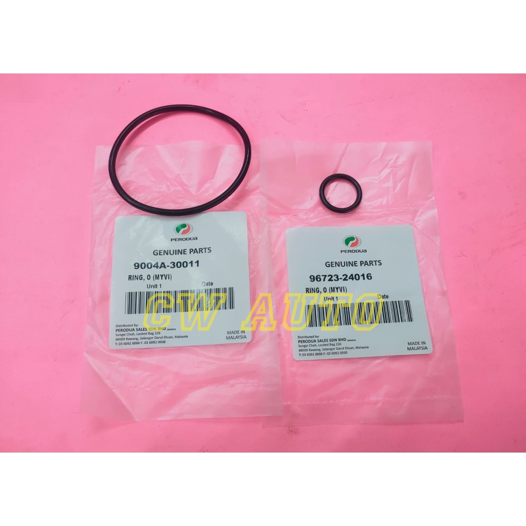 (1SET)100%ORIGINAL TOYOTA/PERODUA OIL FILTER HOUSING O-RING TOYOTA ...