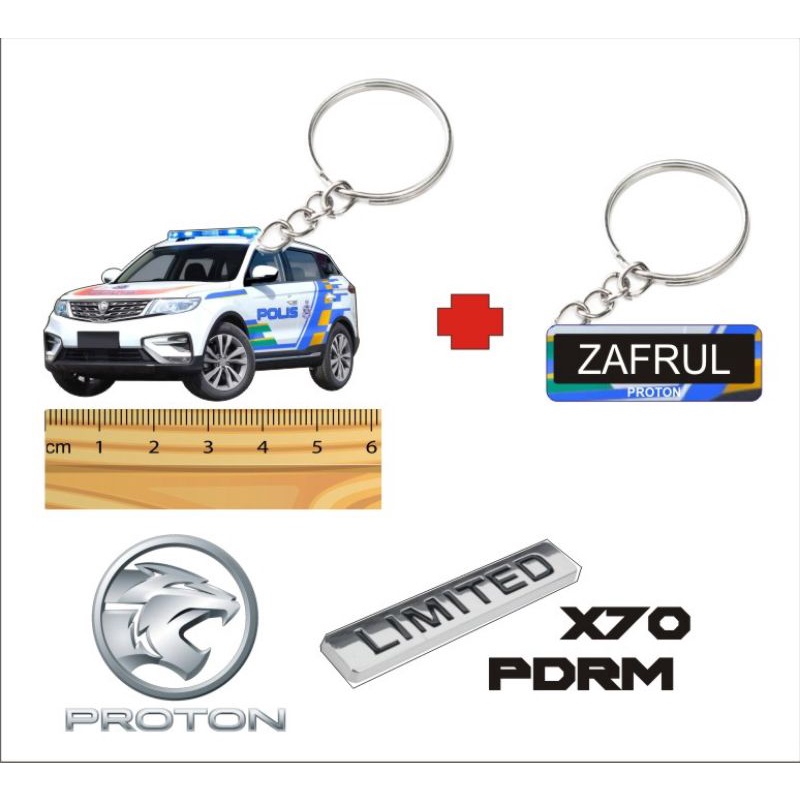 proton x70 pdrm keychain 2d | Shopee Malaysia