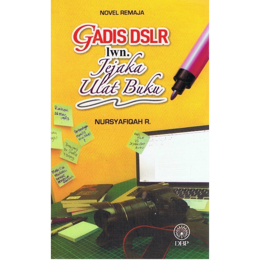 DBP: Novel Remaja Gadis Dslr Lwn Jejaka Ulat Buku | Shopee Malaysia