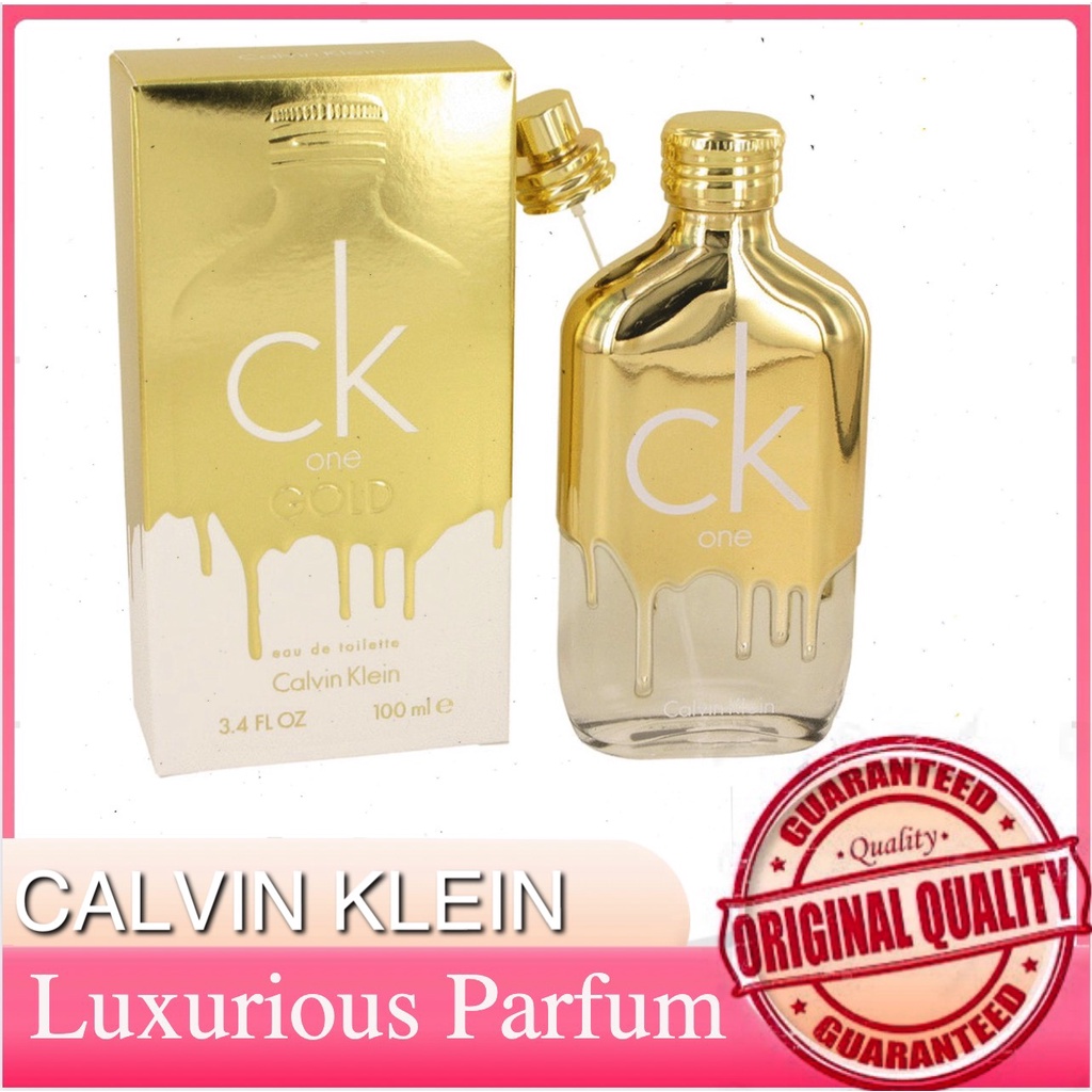 ORIGINAL CK One Gold by Calvin Klein 100ml EDT Unisex Perfume - 100% ...