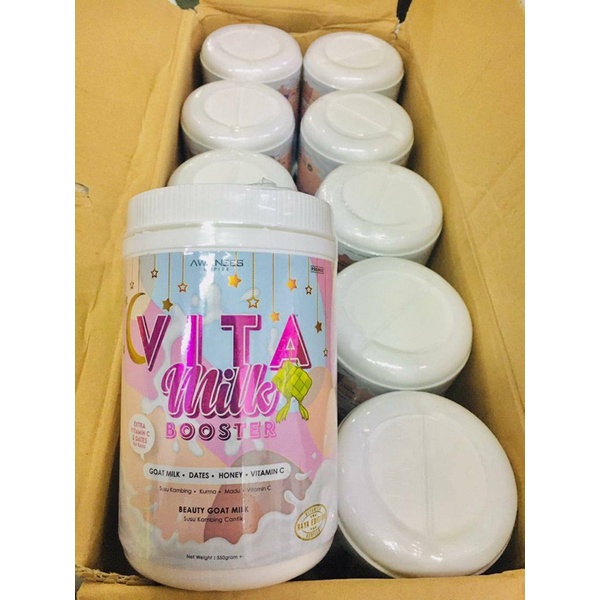 𝗩𝗜𝗧𝗔𝗠𝗜𝗟𝗞 𝗕𝗢𝗢𝗦𝗧𝗘𝗥 𝗢𝗥𝗜𝗚𝗜𝗡𝗔𝗟 𝗛𝗤 !! | Shopee Malaysia