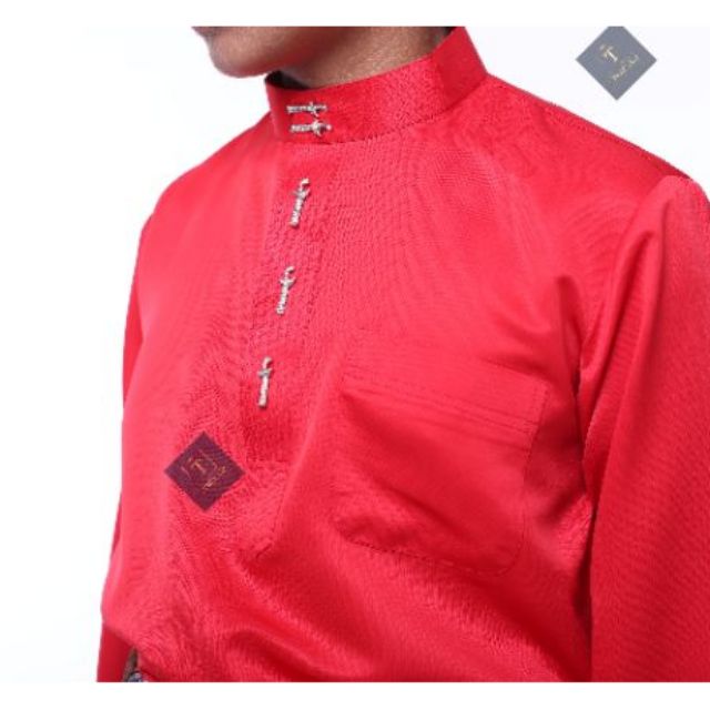 Baju Melayu Raya Merah Red Chilli | Shopee Malaysia