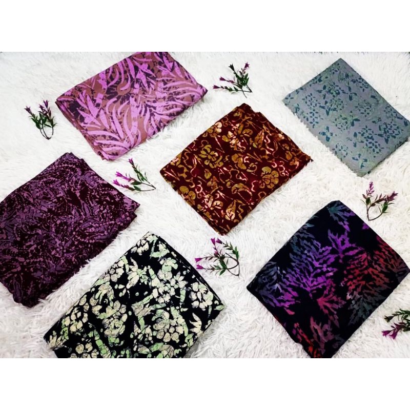 Batik Cotton Stamped Exclusive(4METER) | Shopee Malaysia