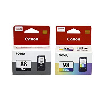 CANON PG-88 BLACK / CL-98 COLOR INK CARTRIDGE (Authentic) | Shopee Malaysia