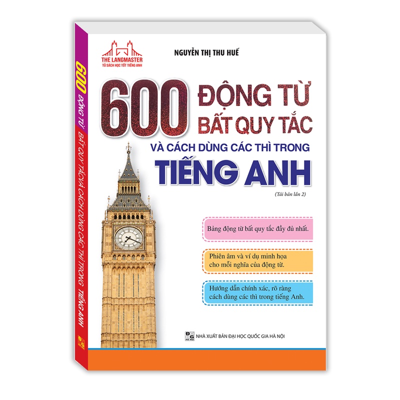 Book - The Langmaster - 600 irregular verbs and how to use tenses in ...
