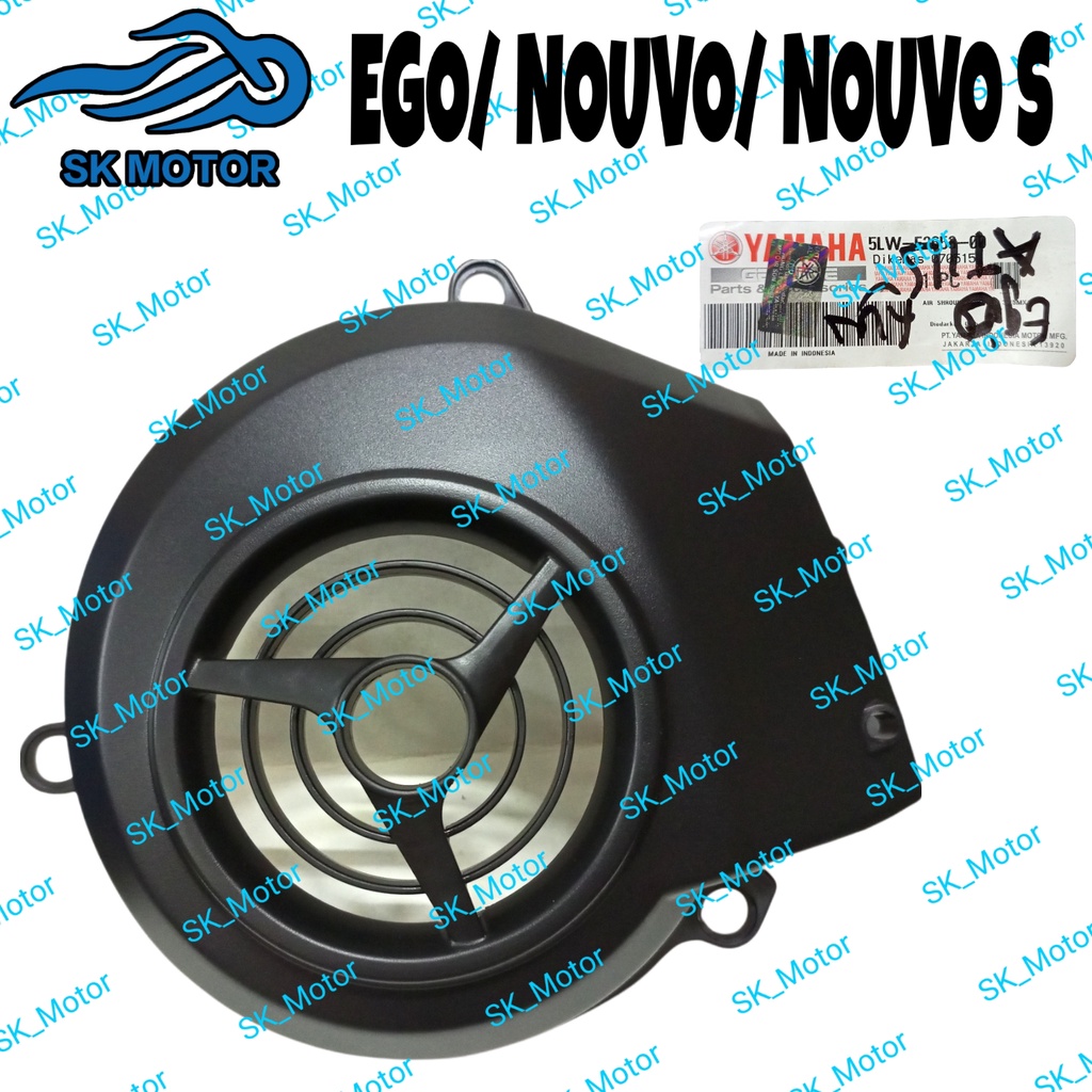 Yamaha EGO / NOUVO / NOUVO S Original Air Shroud Cylinder Cover / Fan ...