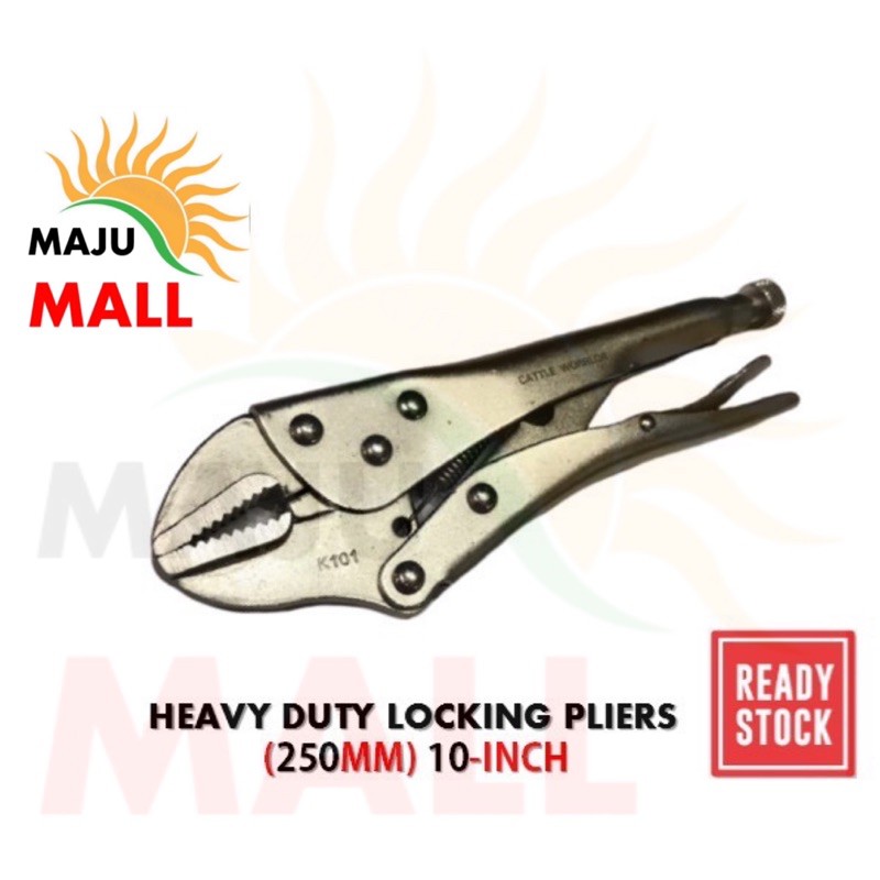 High Quality Heavy Duty Locking Plier 10" Straight Jaw Locking Pliers ...
