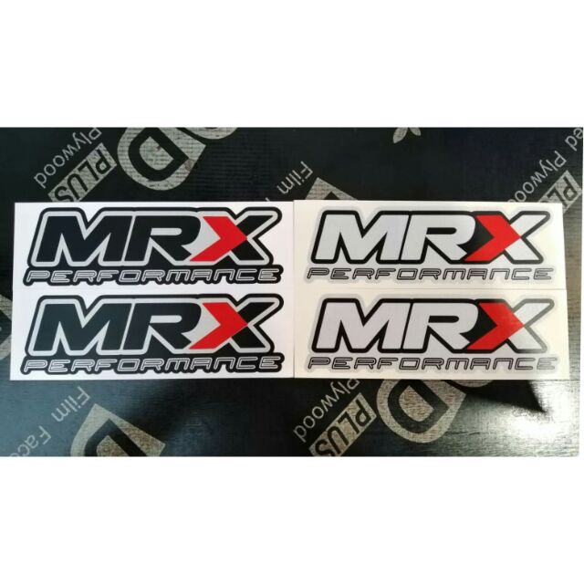 Sticker Logo MRX | Shopee Malaysia