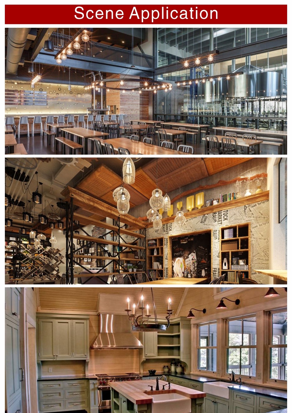 Got Liang 4W 6W E27 E14 220V Retro Edison LED Filament Bulb Lamp C35 G45 A60 ST64 G80 G95 G125 ...