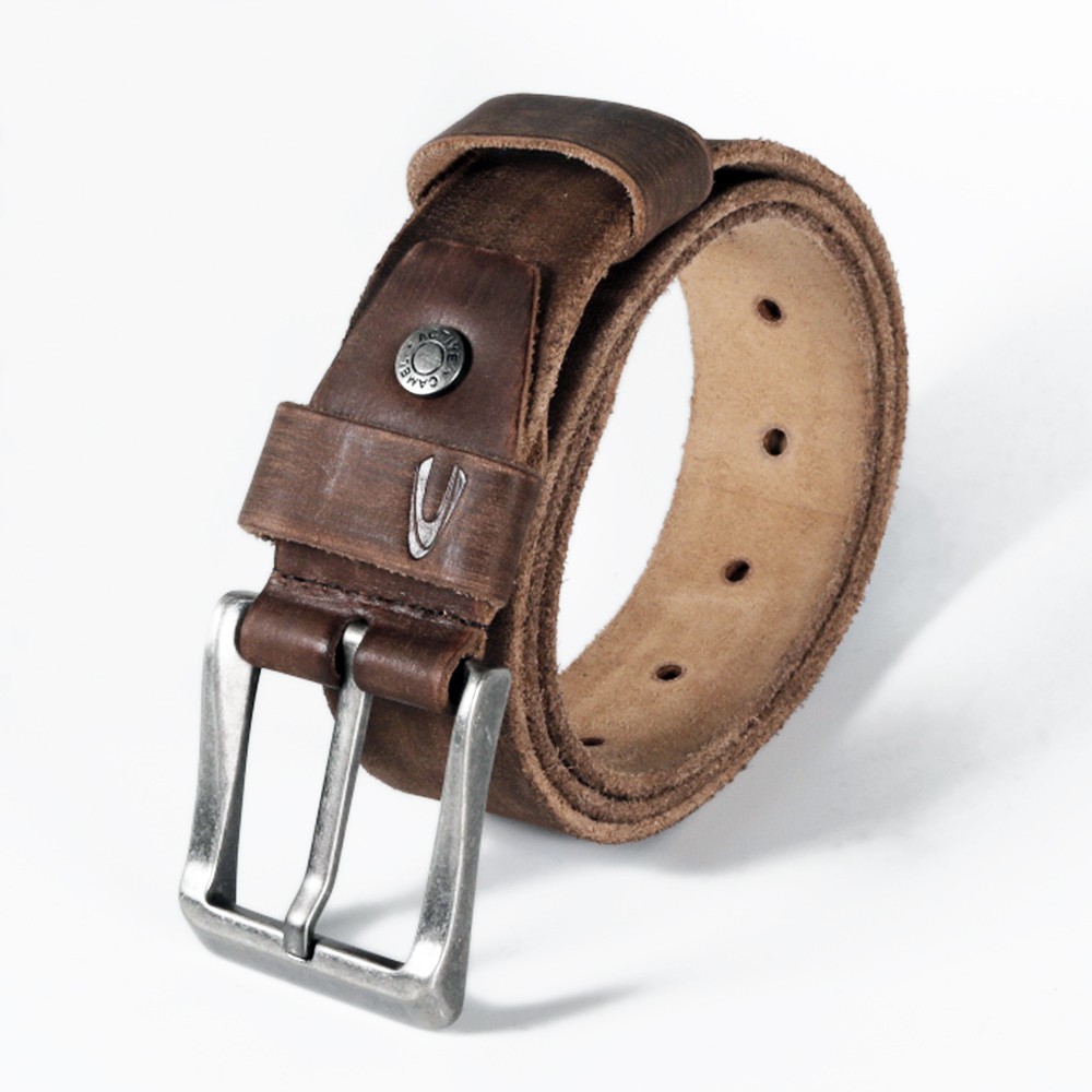 [Best Buy] camel active Men's Genuine Cowhide Leather Belt Buffed ...