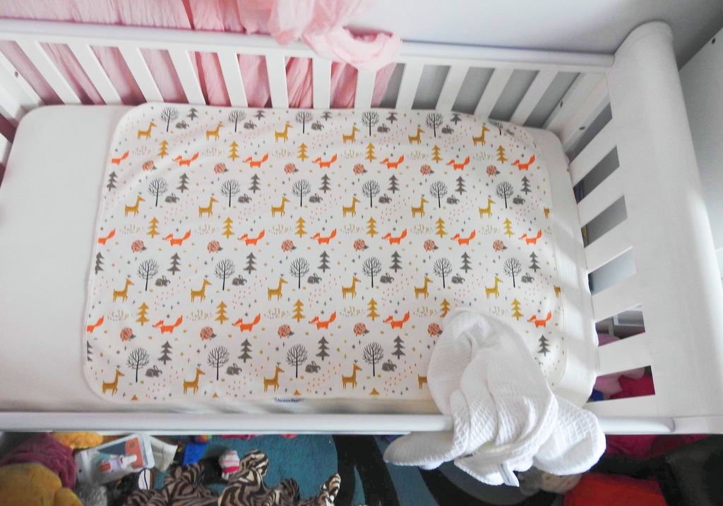 Large Non-Slip Washable Changing Mat Waterproof Baby Mattress Protector ...