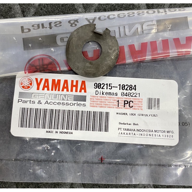 90215-10284 LOCK WASHER Y15ZR (100% ORIGINAL HONG LEONG YAMAHA ...