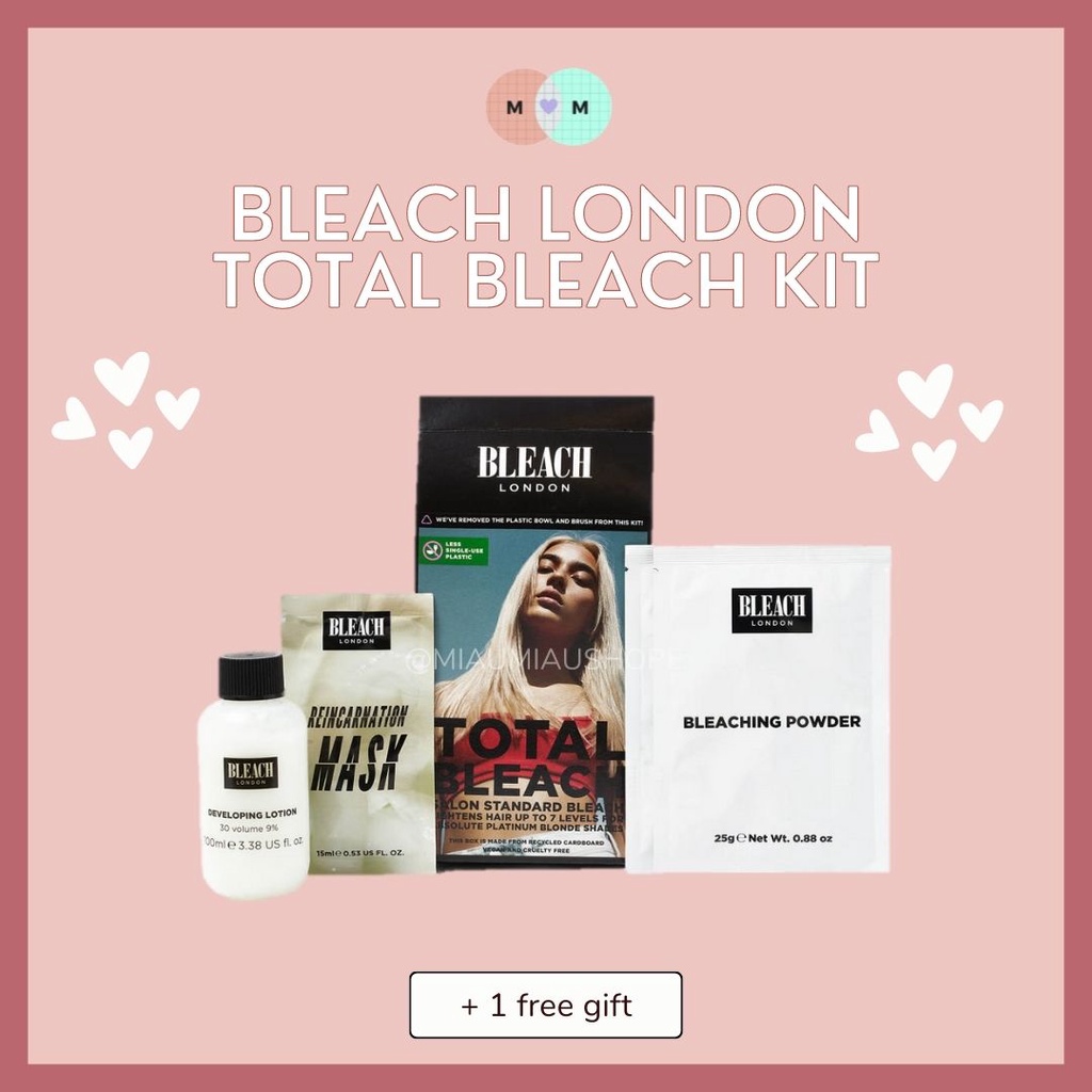 [PREORDER + FREE GIFT] BLEACH LONDON TOTAL BLEACH KIT | Shopee Malaysia
