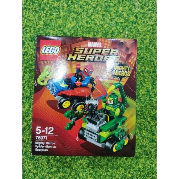 LEGO 76071 Marvel Super Heroes Mighty Micros: Spider-Man vs Scorpion ...